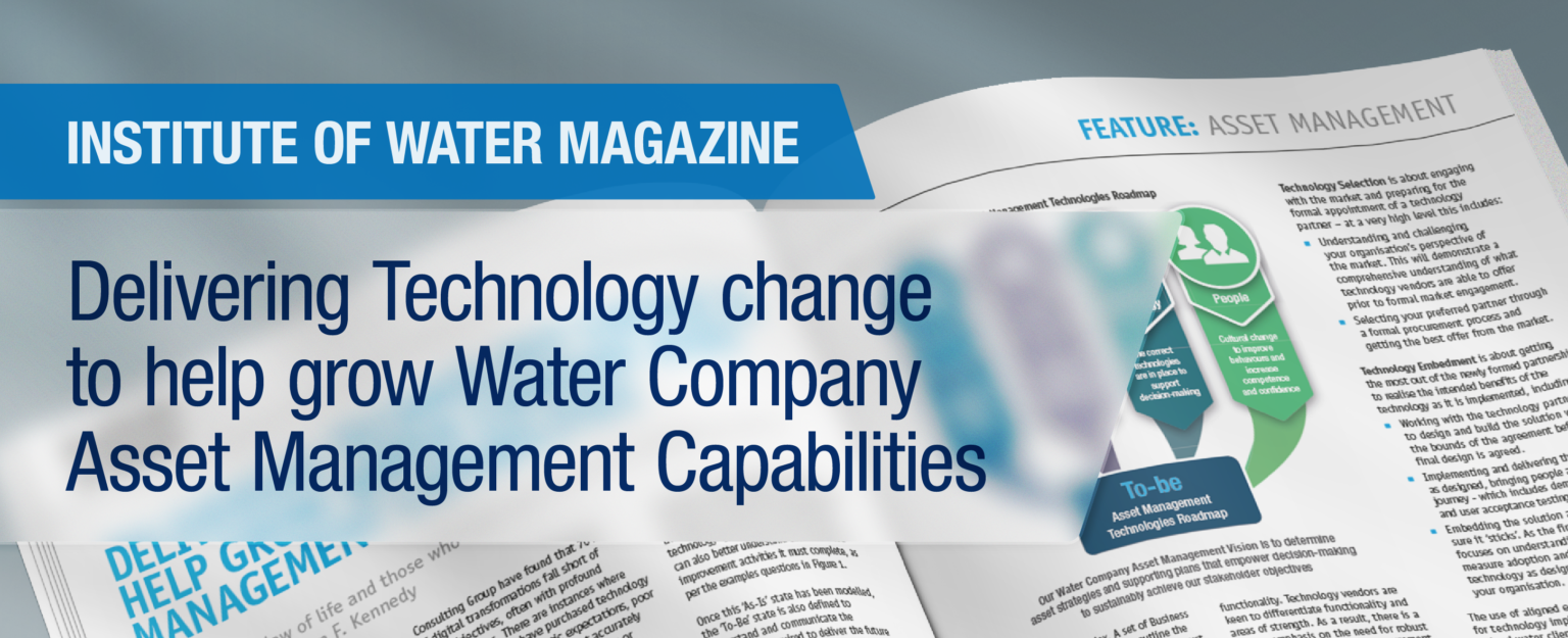 Institute of Water Magazine: Delivering Technology Change to Help Grow ...
